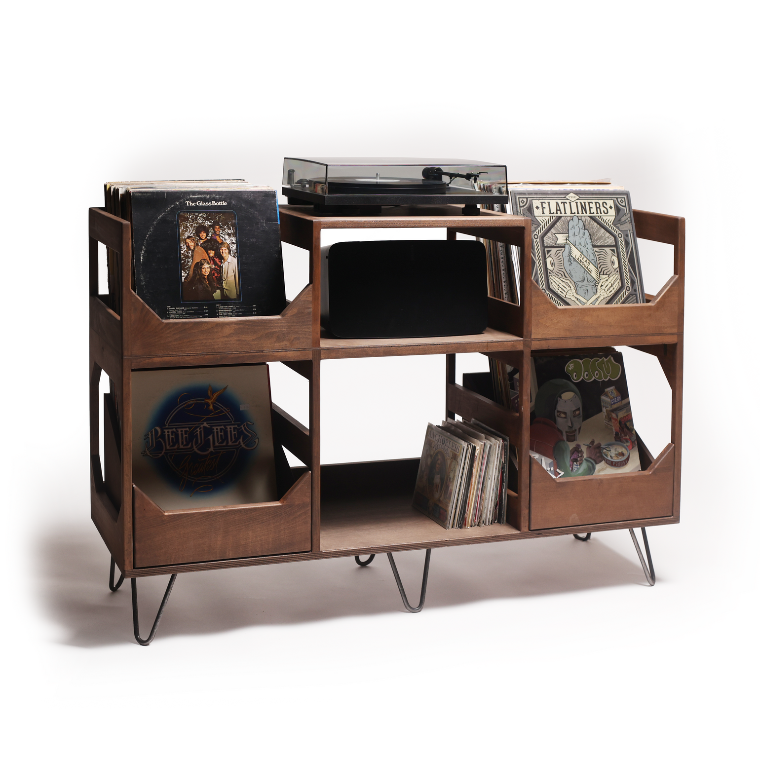 Handmade Furniture for The Vinyl Obsessed - Vinyl Record Storage ...