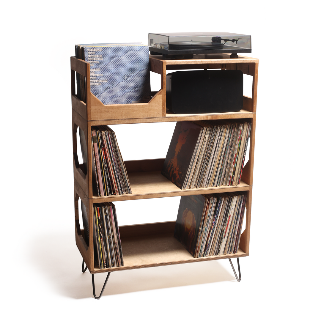 Handmade Furniture for The Vinyl Obsessed - Vinyl Record Storage ...