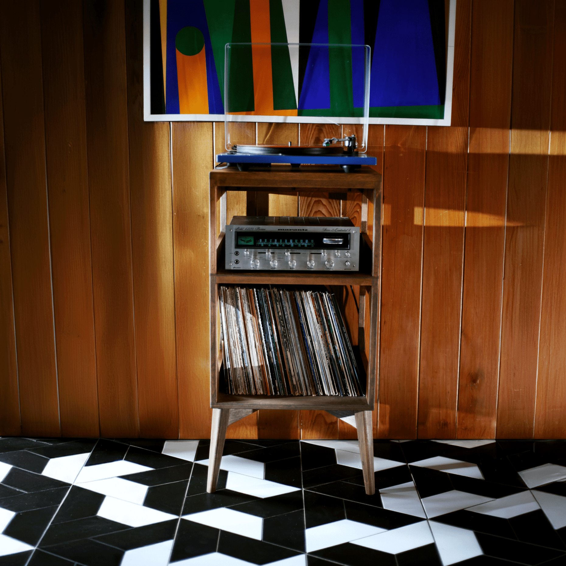 The HalfStack Turntable Station – WickerWoodWorks