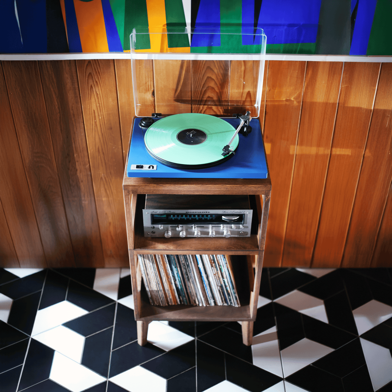 The HalfStack Turntable Station – WickerWoodWorks