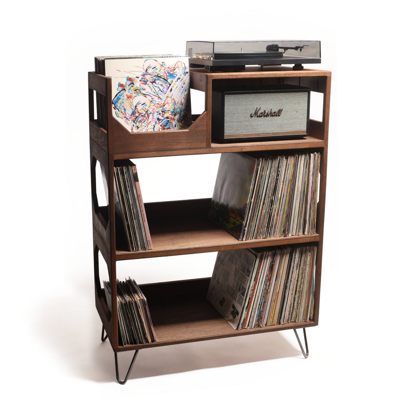 Handmade Furniture for The Vinyl Obsessed - Vinyl Record Storage ...