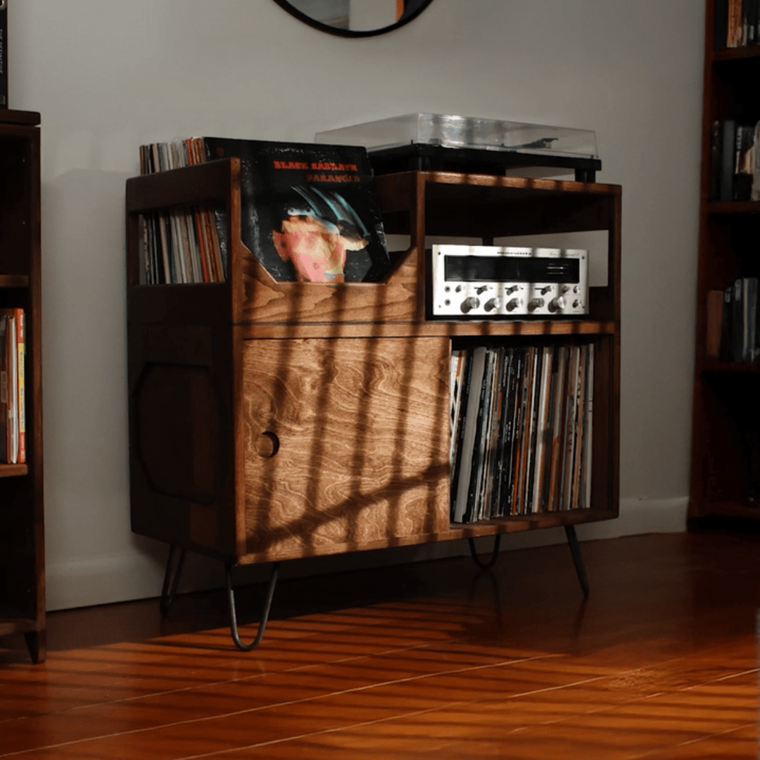 The Otto Turntable Station – WickerWoodWorks