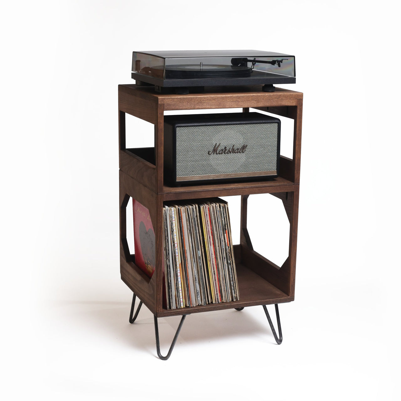 The HalfStack Turntable Station – WickerWoodWorks